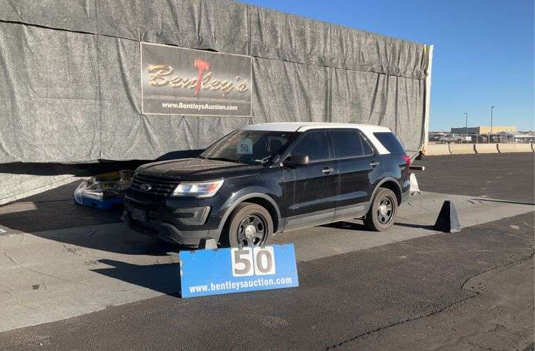 2018 FORD EXPLORER POLICE 4WD (SUV)/(MPV) 153,899 MILES, - Bentley ...