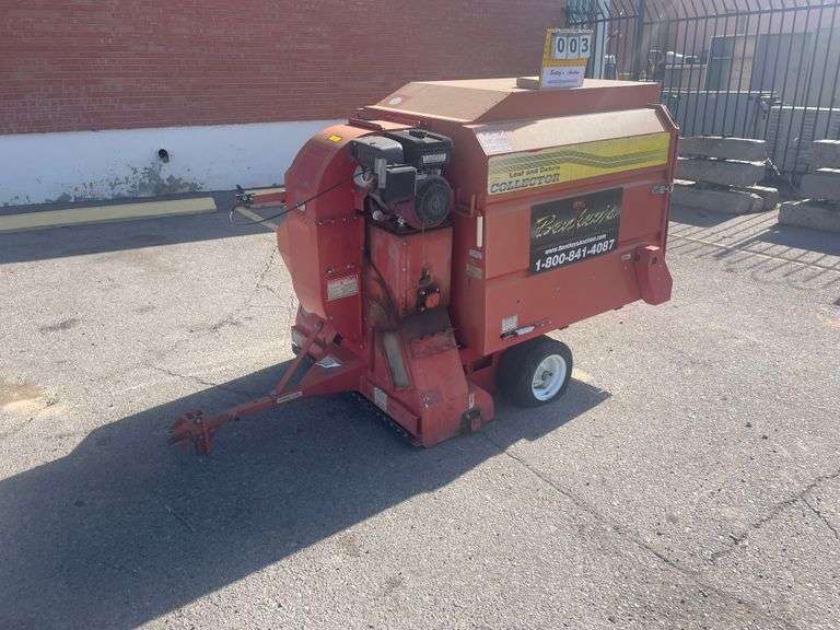 AGRIMETAL 4413 LEAF & DEBRIS COLLECTOR - Bentley & Associates, LLC