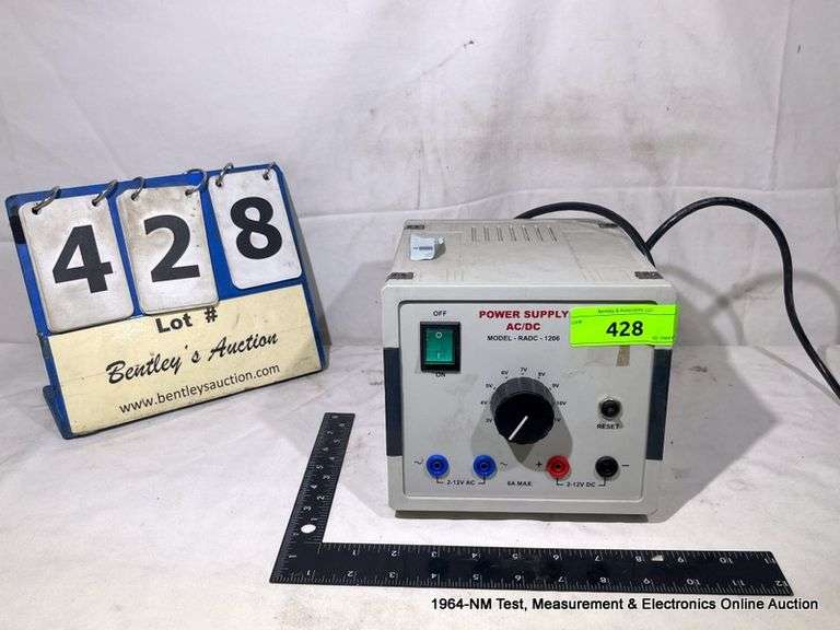 POWER SUPPLY AC/DC RADC-1206 - Bentley & Associates, LLC