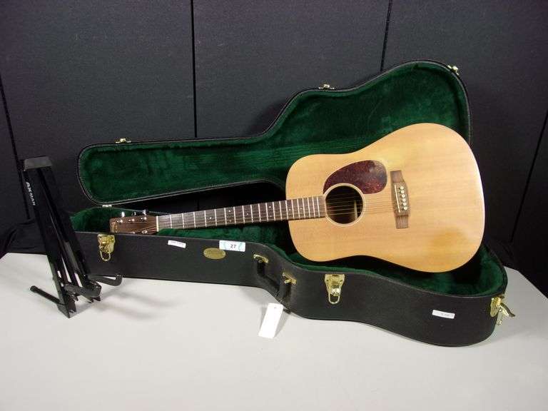 CF MARTIN AND CO. GUITAR AND GUITAR CASE - Bentley & Associates, LLC