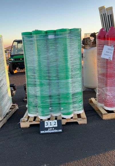 PALLET: GREEN POLY MARKER BUOYS - Bentley & Associates, LLC