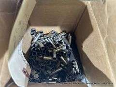 BOX: ASSORTED CALIBER SHELL CASINGS - Bentley & Associates, LLC