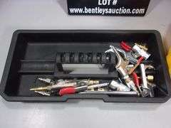 YELLOW PLASTIC TOOLBOX: AIR HOSE ATTACHMENTS - Bentley & Associates, LLC