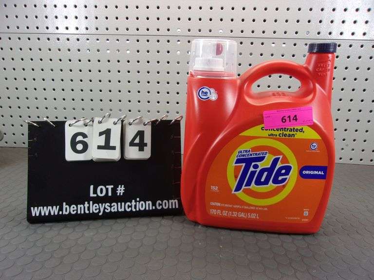 TIDE "HE" ULTRA-CONCENTRATED ORIGINAL DETERGENT, 170 FL OZ / 1.32 ...