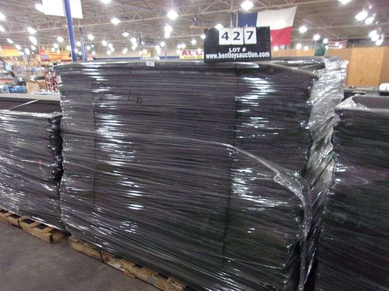 PALLET: LARGE BLACK FOAM PADS - 287 LBS. - Bentley & Associates, LLC