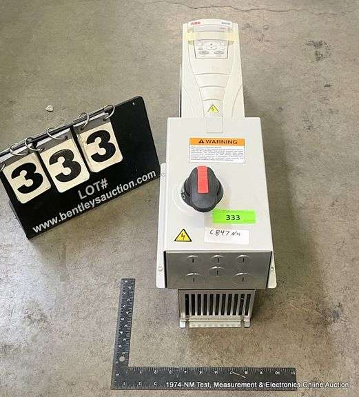 ABB HVAC ACH550-PDR-012A-2 ENCLOSED INDUSTRIAL CONTROL PANEL - Bentley ...