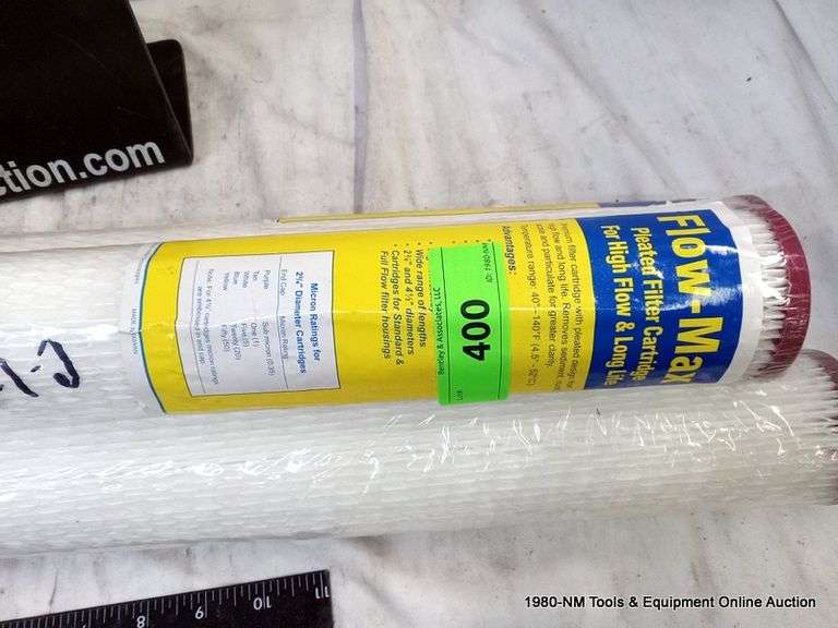 FLOW-MAX FILTER CARTRIDGES - Bentley & Associates, LLC
