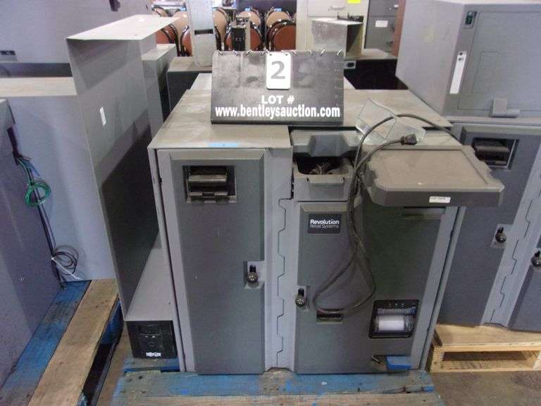 REVOLUTION RETAIL SYSTEMS QUANTUM CASH STORAGE VAULT SAFE/MONEY SAFE ...