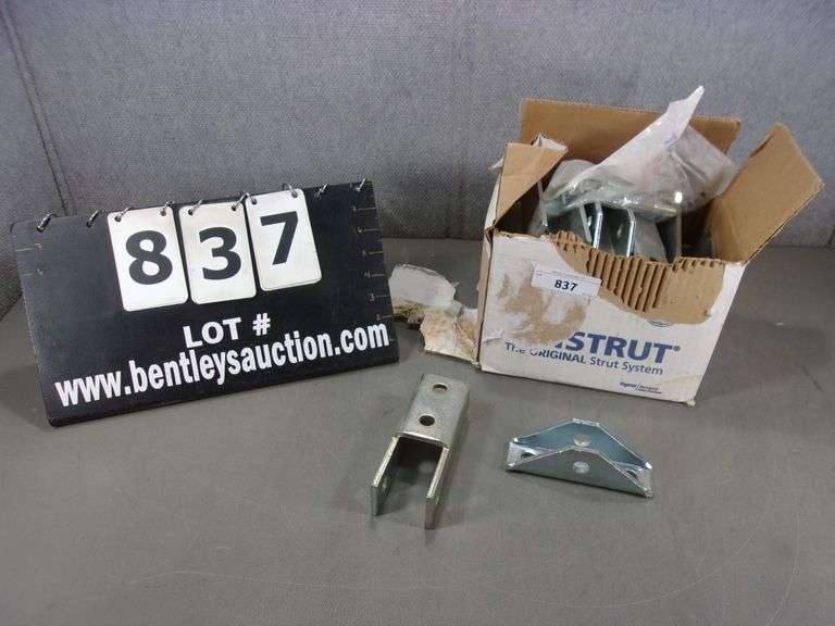 BOX: UNISTRUT P2815 ADJUSTABLE BRACE FITTINGS - Bentley & Associates, LLC