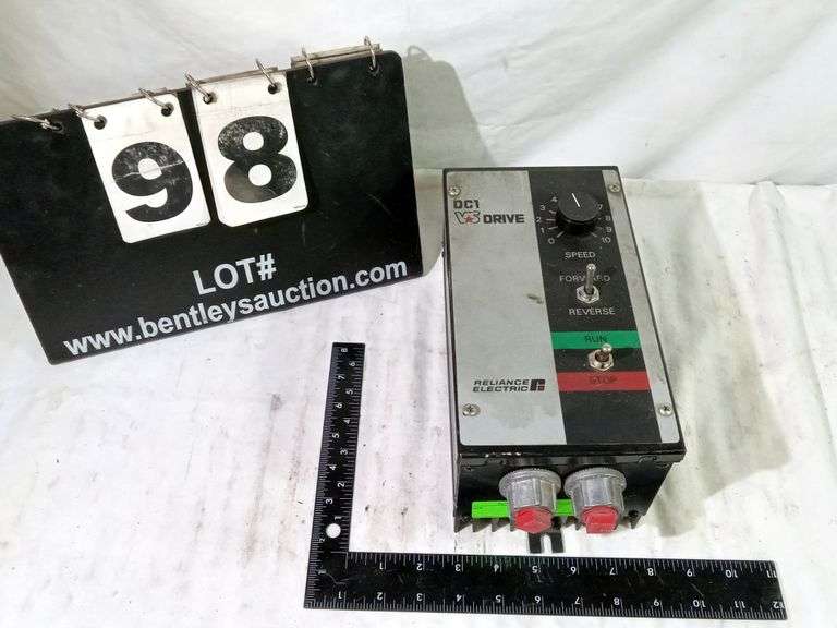 RELIANCE ELECTRIC DC MOTOR CONTROLLER MODEL: DC1-71U - Bentley ...