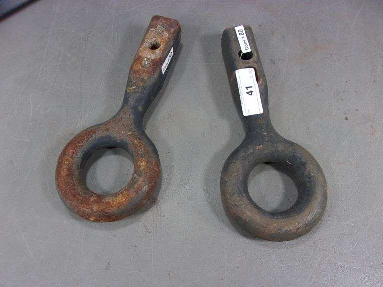 LOT (2): VOLVO TOW HOOKS - Bentley & Associates, LLC