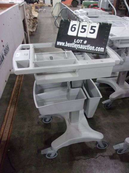 GE MODULAR MEDICAL TROLLEY MODEL #GCX - Bentley & Associates, LLC