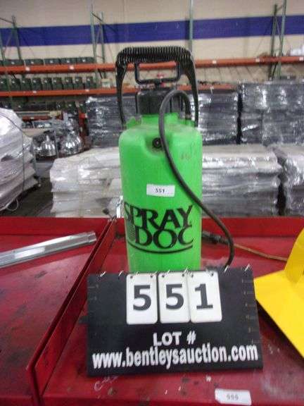 SPRAY DOC MANUAL PUMP SPRAYER - Bentley & Associates, LLC