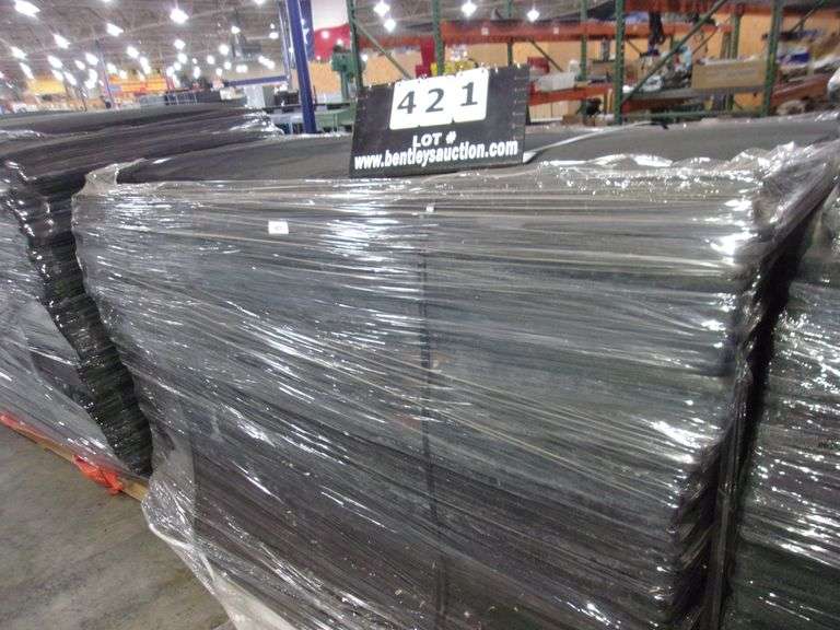 PALLET: LARGE BLACK FOAM PADS - 287 LBS. - Bentley & Associates, LLC