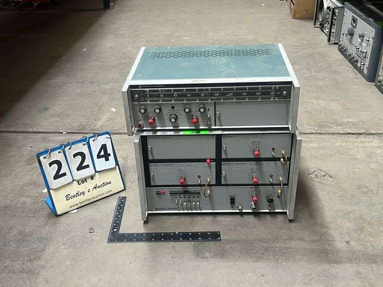 WEINSCHEL ENGINEERING 4310A MULTIBAND CONTROL UNIT W/ 4308A UTILITY ...