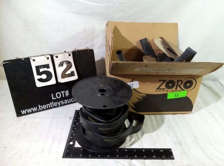 BOX: ASSORTED SHRINK TUBING - Bentley & Associates, LLC