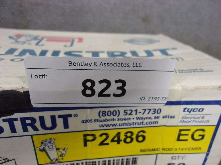 UNISTRUT SEISMIC ROD STIFFERNERS MODEL: P2486 EG - Bentley & Associates ...