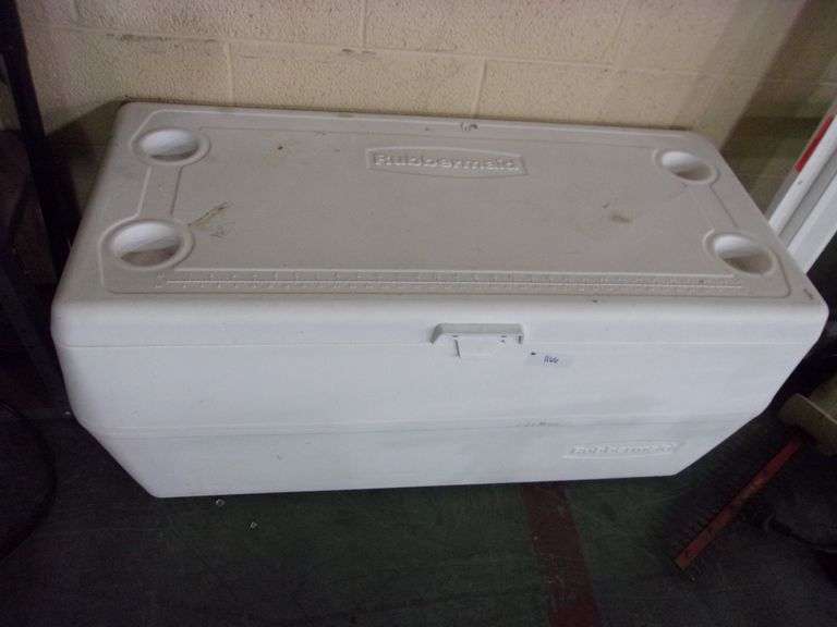 RUBERMAID WHITE ICE CHEST - Bentley & Associates, LLC