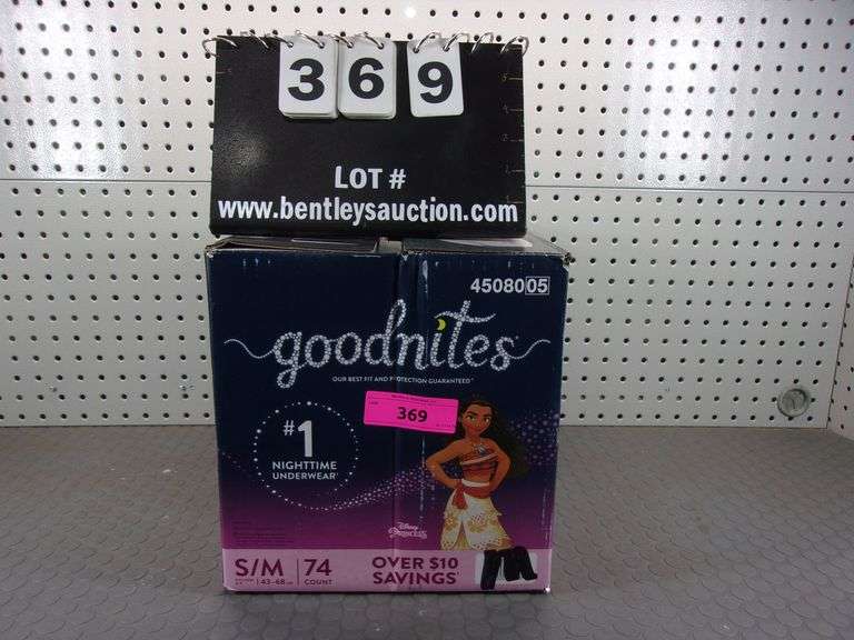 GOODNITES DISNEY PRINCESS UNDERWEAR, S/M, 74 COUNT - Bentley ...