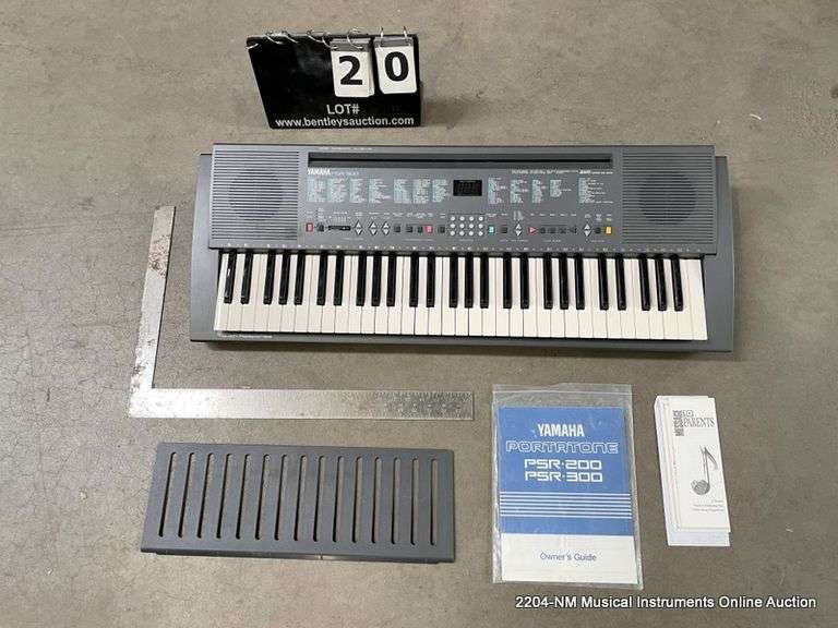 YAMAHA PORTATONE PSR-300 - Bentley & Associates, LLC