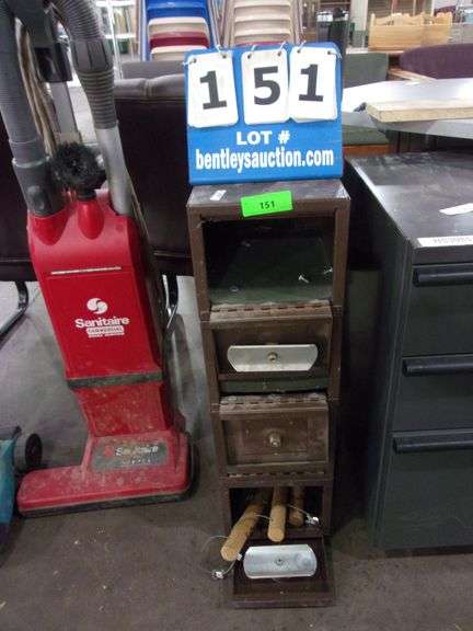 METAL 4-GUN / LOCK BOX - BROWN - Bentley & Associates, LLC