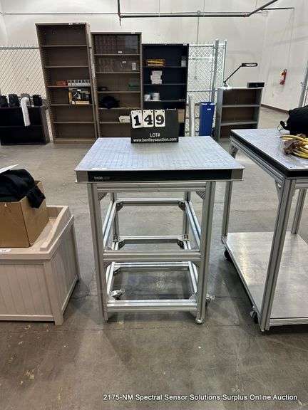 THOR LABS OPTICAL TABLE W/ STAND, 30" X 30" - Bentley & Associates, LLC