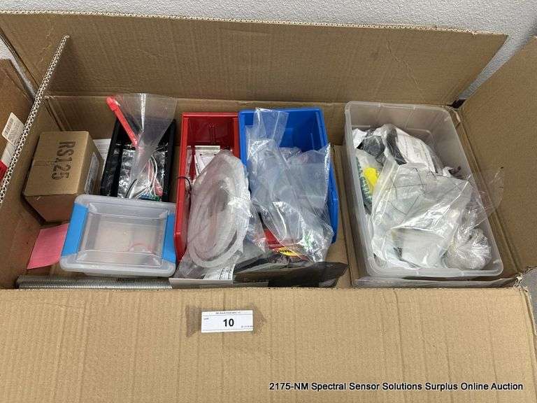 BOX: MISC ELECTRONIC COMPONENTS - Bentley & Associates, LLC