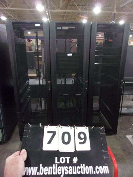 APC BLACK METAL NETWORK SERVER RACKS - Bentley & Associates, LLC