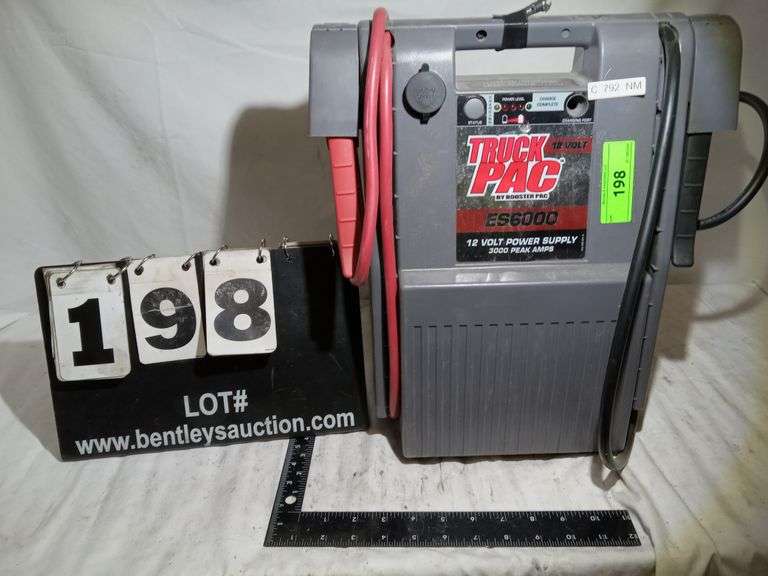 BOOSTER PAC TRUCK PAC ES6000 - Bentley & Associates, LLC
