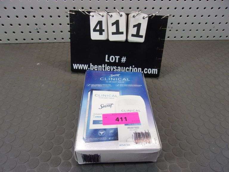 PACK: (2) SECRET CLINICAL DEODORANT - LIGHT & FRESH - Bentley ...
