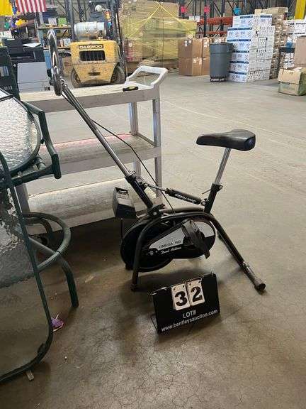 DUAL ACTION OMEGA 190 EXERCISE BIKE - Bentley & Associates, LLC