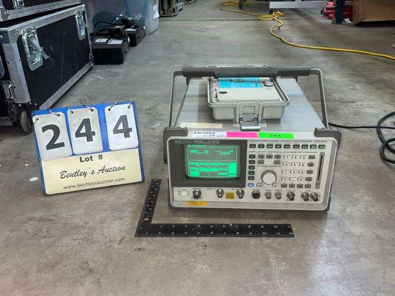 HP 8920A RF COMMUNICATIONS TEST SET - Bentley & Associates, LLC