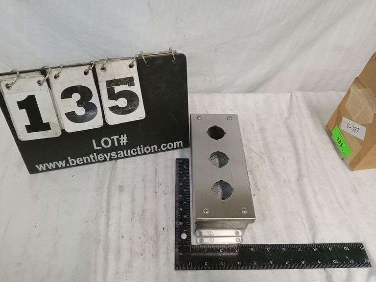 STAINLESS STEEL PUSH BUTTON HOUSING - Bentley & Associates, LLC