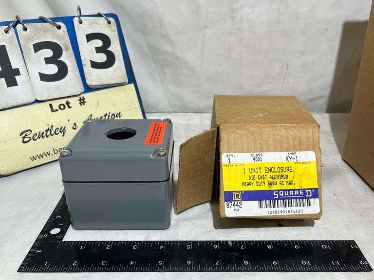 BOX: ASSORTED HARDWARE - ELECTRONIC ENCLOSURES, SWITCHES - Bentley ...