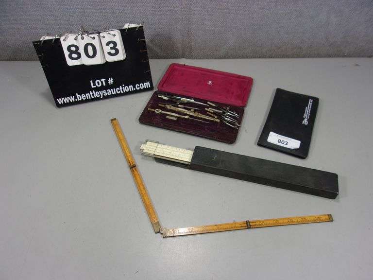LOT: ASSORTED ENGINEERING RULERS & CALIPERS - Bentley & Associates, LLC