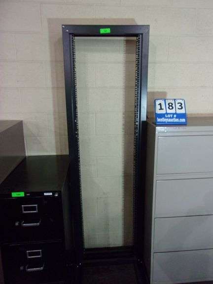 METAL RELAY RACK - BLACK - Bentley & Associates, LLC