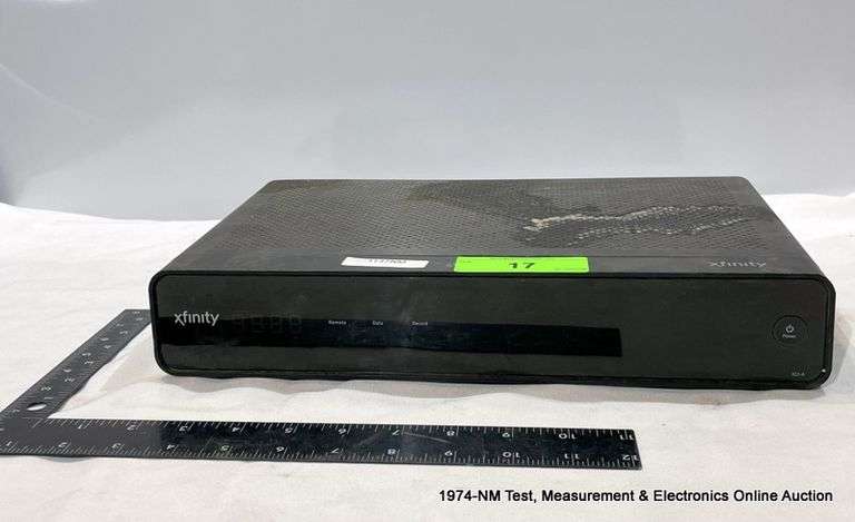 XFINITY XG1-A SATELLITE RECEIVER - Bentley & Associates, LLC
