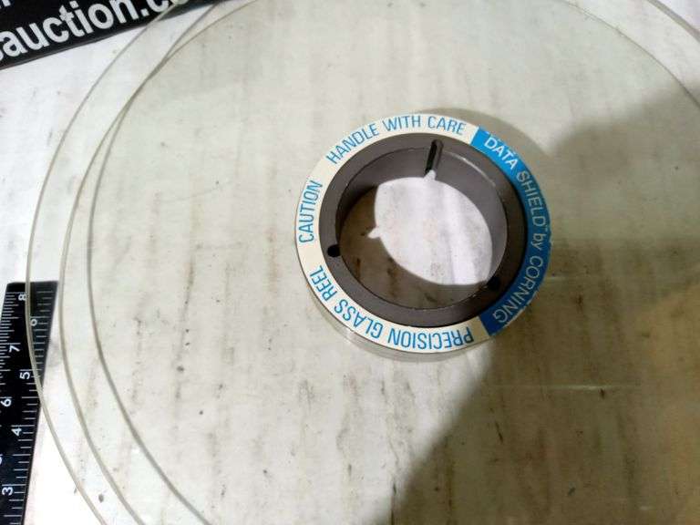 BOX: CORNING PRECISION GLASS REELS - Bentley & Associates, LLC