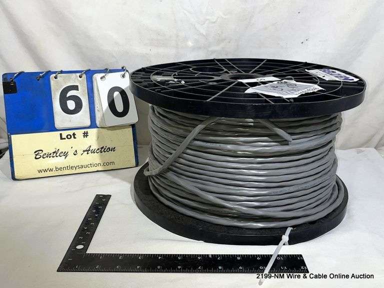 SPOOL: BELDEN CABLE/WIRE - GRAY - Bentley & Associates, LLC