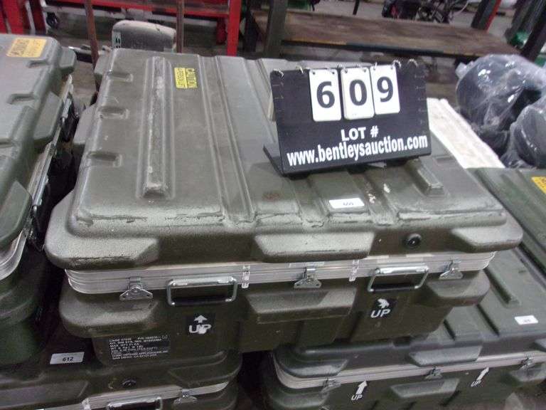 ARMY GREEN STORAGE POLY TUB - Bentley & Associates, LLC