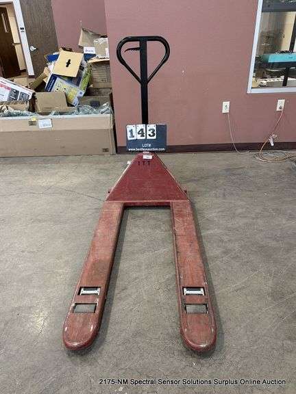 DAYTON PALLET JACK MODEL: 4YX96, 6000 LBS CAP - Bentley & Associates, LLC