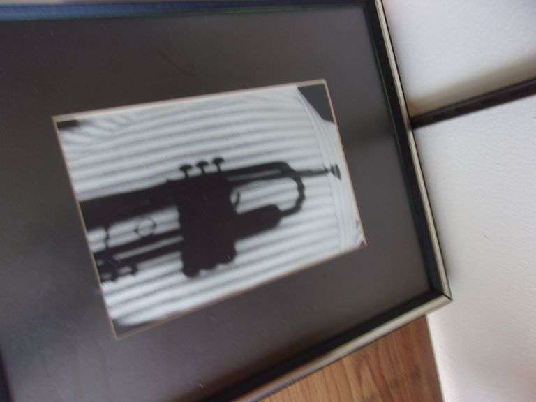 LOT (2): FRAMED JAZZ TRUMPET POSTERS - Bentley & Associates, LLC