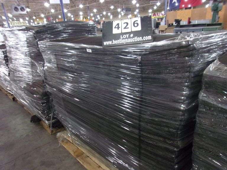 PALLET: LARGE BLACK FOAM PADS - 287 LBS. - Bentley & Associates, LLC