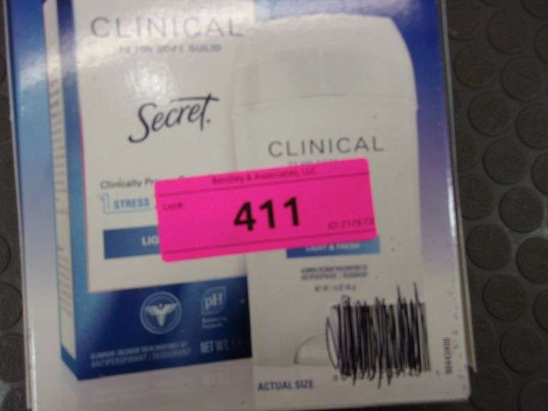 PACK: (2) SECRET CLINICAL DEODORANT - LIGHT & FRESH - Bentley ...