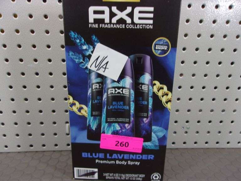 AXE BLUE LAVENDER BODY SPRAY - Bentley & Associates, LLC