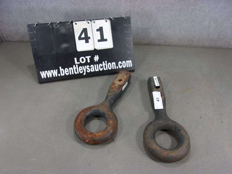 LOT (2): VOLVO TOW HOOKS - Bentley & Associates, LLC