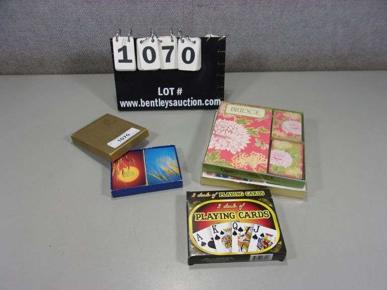 LOT: ASSORTED CARD GAMES - Bentley & Associates, LLC