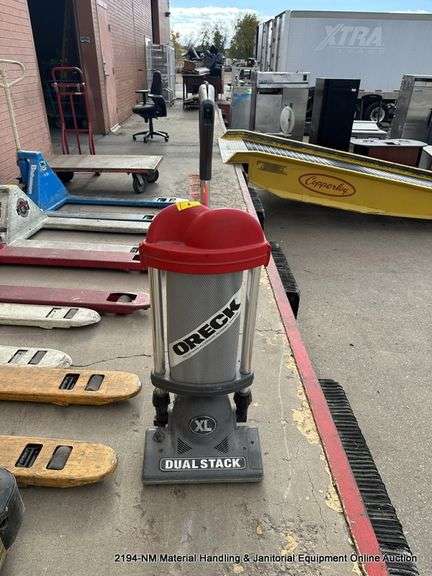 ORECK DUAL STACK VACUUM CLEANER - Bentley & Associates, LLC