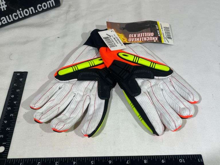 KNUCKLEHEAD DRILLER IMPACT GLOVES - MEDIUM - Bentley & Associates, LLC