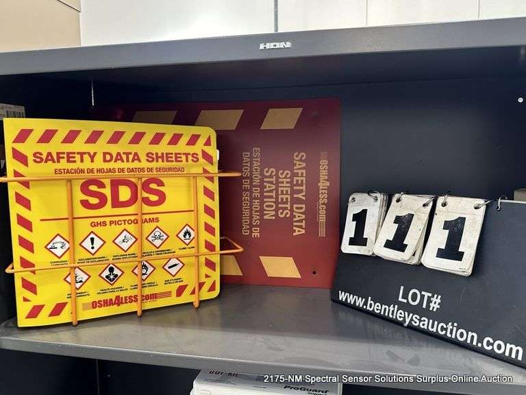 SAFETY DATA SHEET STATION - Bentley & Associates, LLC